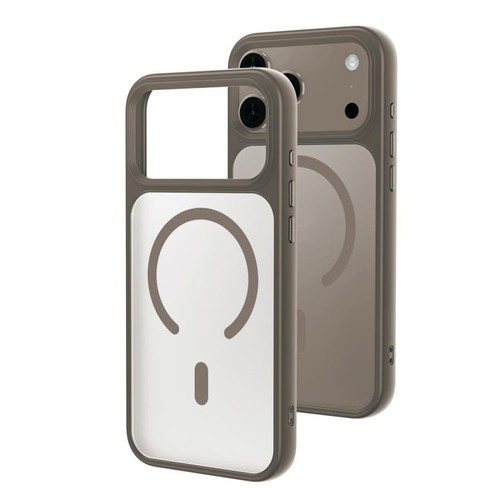 For IPHONE 17 Pro Max Oil-Spray Skin Feel Magsafe PC Hybrid TPU Phone ...