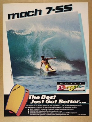 1989 Morey Boogie Mach 7-SS Bodyboard vintage print Ad | eBay