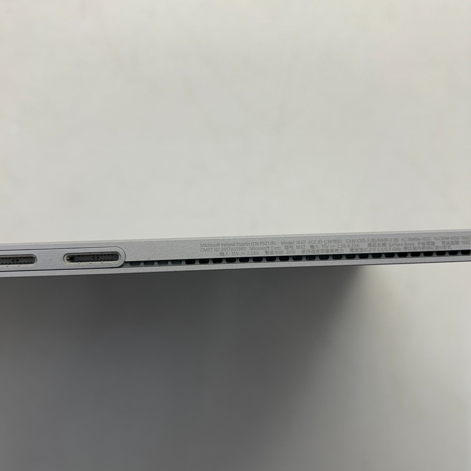 Microsoft Surface Book 2 i5-8350U 8GB RAM 256GB SSD Model 1832 Silver ...