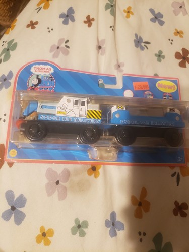 Learning Curve (RC2) Thomas Wooden Railway System Ice Delivery Cars Htf ...