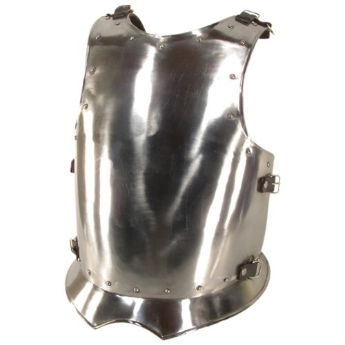 Medieval Warrior Breastplate Chestplate custom Steel Silver Finish ...