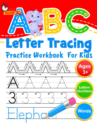 ABC Letter Tracing Practice Workbook for Kids: Learning to Write ...