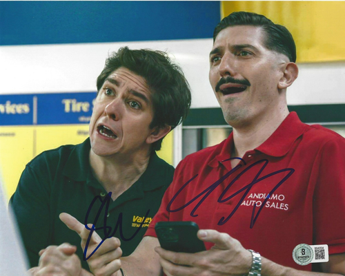 STEVE GERBEN & ANDREW SCHULZ SIGNED 'TIRES' 8x10 PHOTO TV SHOW BECKETT ...
