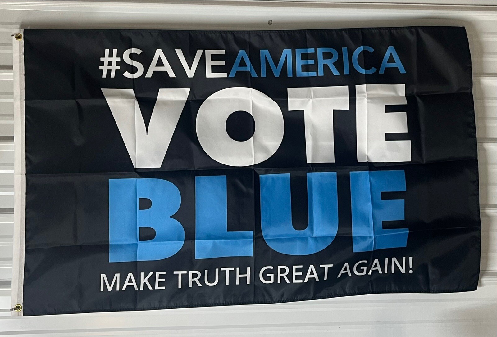 Democrat Flag FREE USA SHIP Vote Blue B Save America Biden Unite USA ...