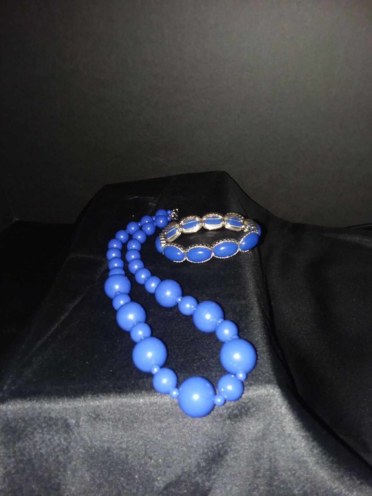 Royal Blue & Silver Jewelry Set -Blue BLU001 | eBay