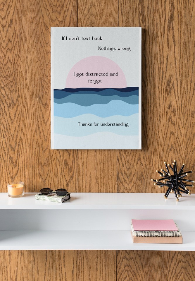 Relatable Art Adhd Poster Wall Art Adhd Print Mental Health Poster ...