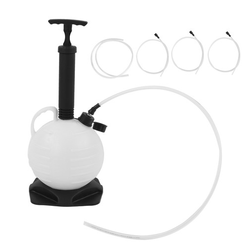 *6L Vacuum Oil Extractor Manual Plastic Fluid Pump For Automobile ...