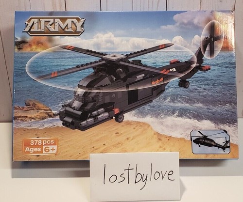 COGO Army Military Building Blocks - 378pcs Chopper | eBay