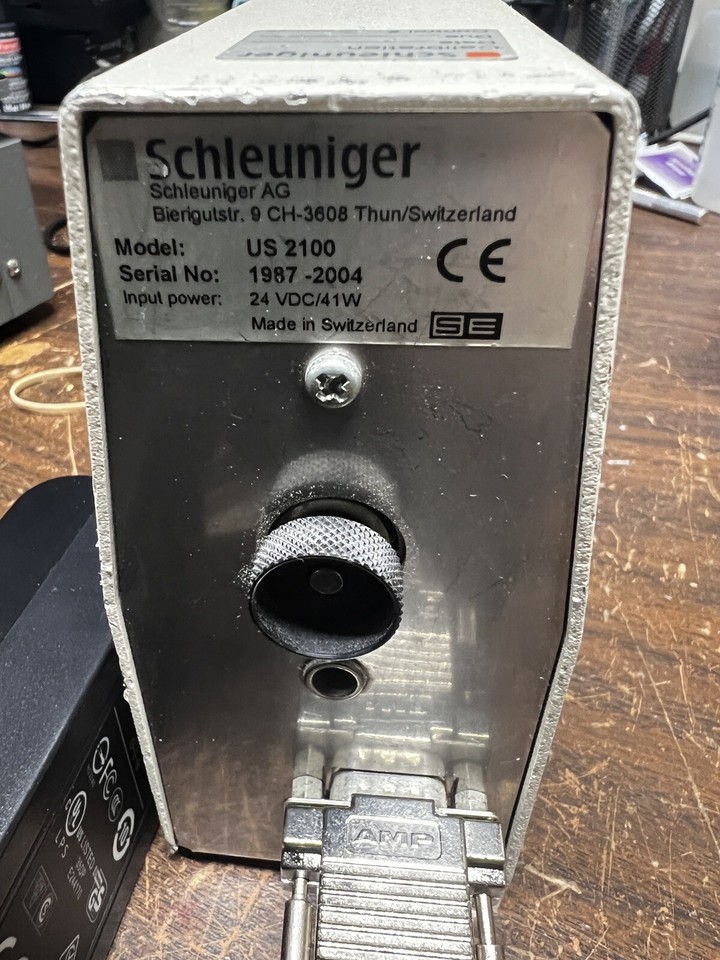 Schleuniger 2100 Unistrip Wire Stripping Machine. Tested Good | eBay
