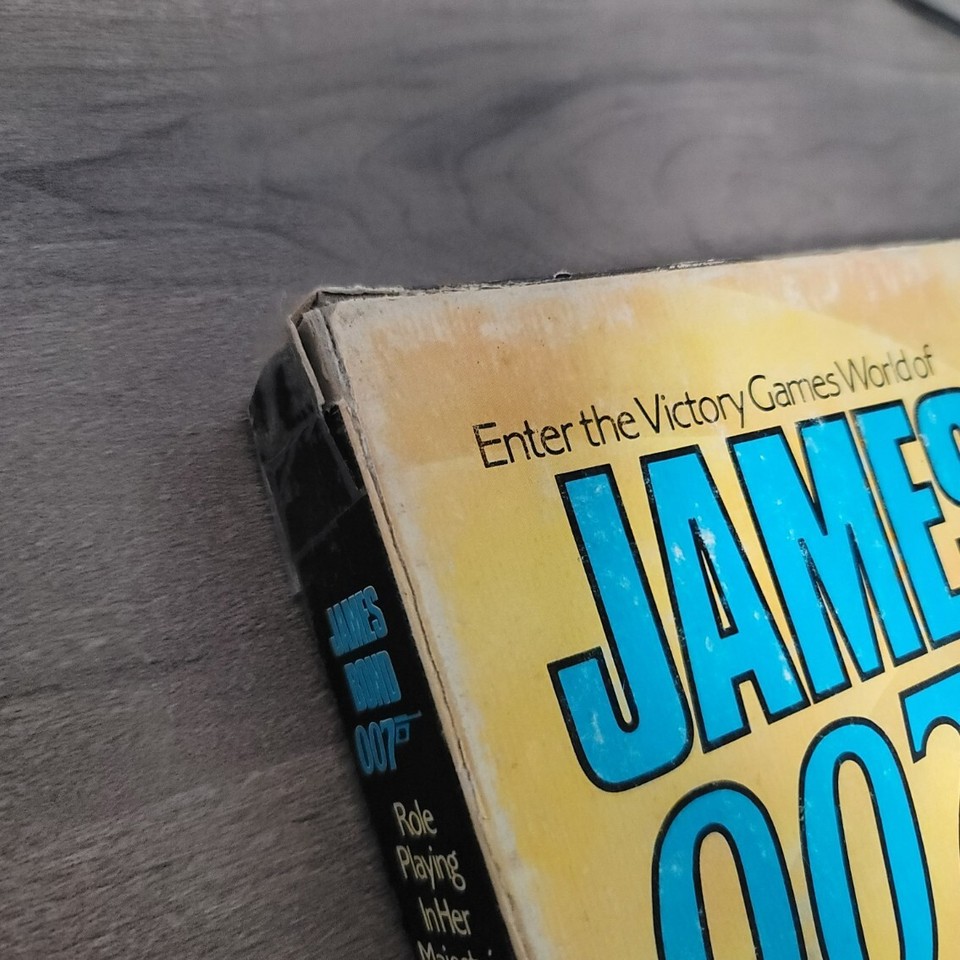 James Bond 007. The Complete Basic Game. Box Set 35002. 1 Record Sheet ...