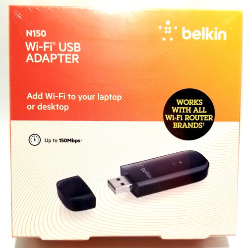 Belkin N150 Wireless Wi-Fi USB Adapter 150 Mbps *NEW* | eBay