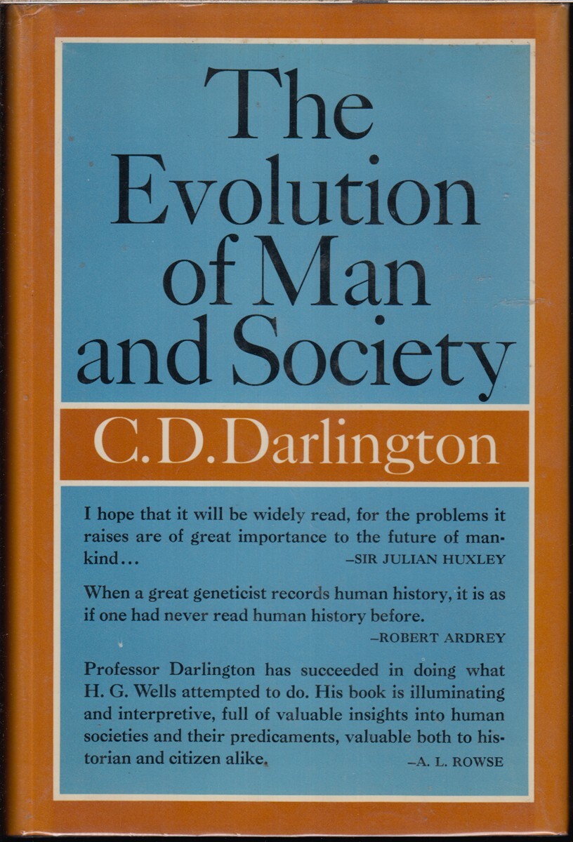 The Evolution of Man and Society By Darlington, Cyril Dean | eBay