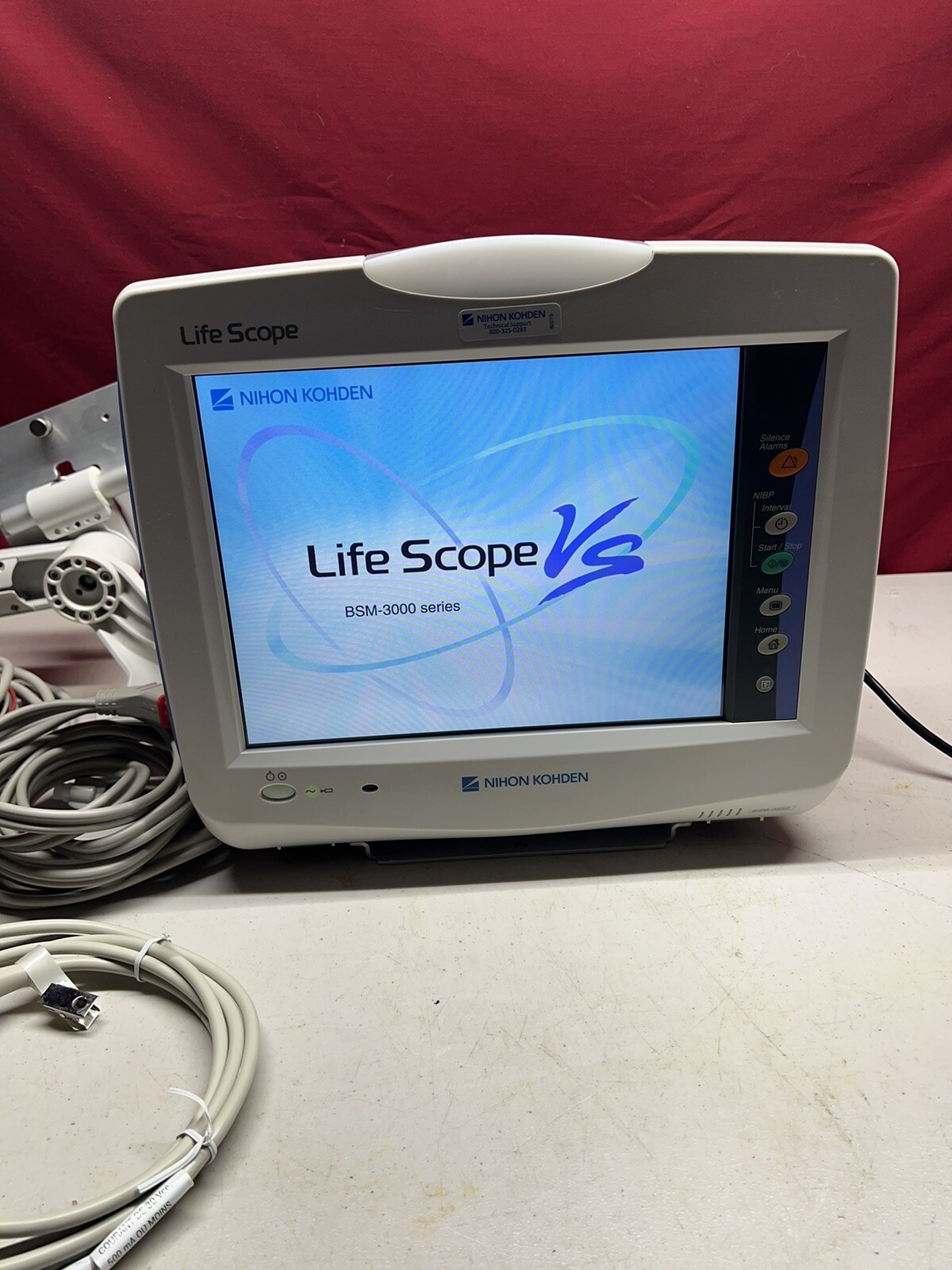 Nihon Kohden Life Scope VS BSM-3552 Patient Monitor Manufactured (2019 ...