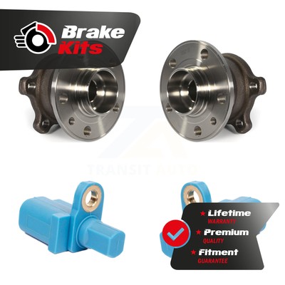 Rear Wheel Hub Bearing & Sensor Kit For 2010-2017 Volvo XC60 AWD with 2 ...