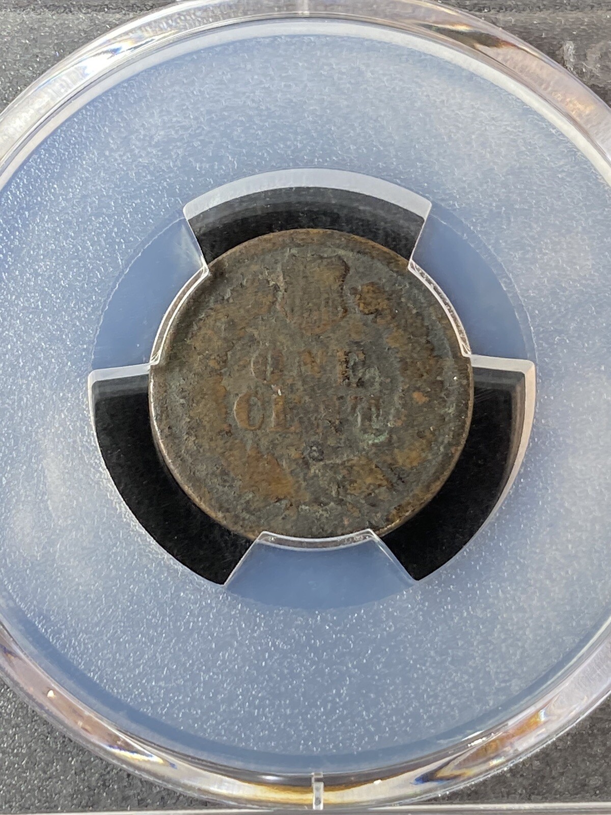 PCGS 1877 Indian Head Penny Genuine Environmental Damage AG Detail | eBay