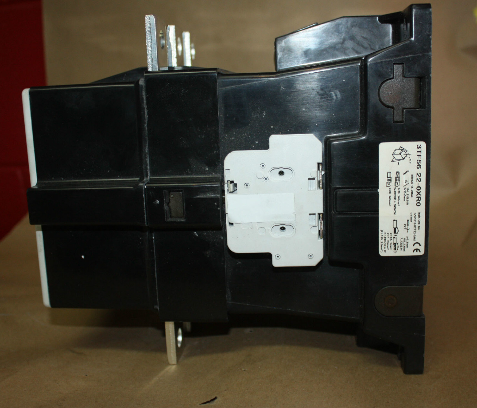 Siemens 3TF56 22-OXRO Contactor 236kw 400A AC-3 AC-415v Coil | eBay