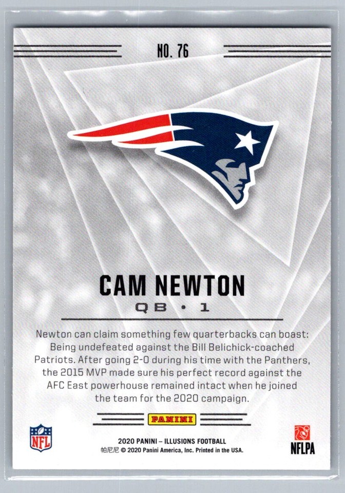 2020 Panini Illusions #76 Cam Newton | eBay