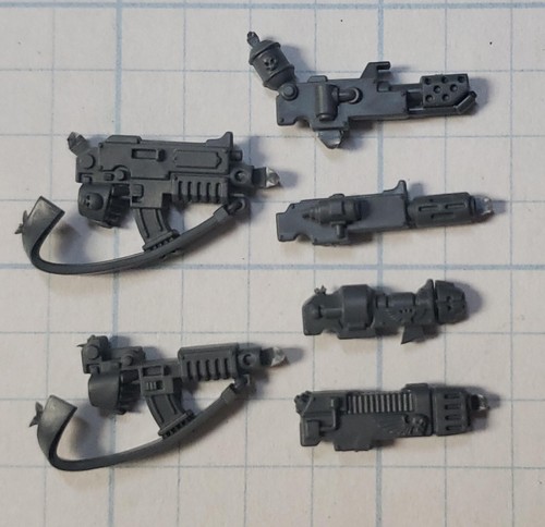 40k Space Marine Bits Devastator Combi Weapon Plasma Melta Flamer Grav ...
