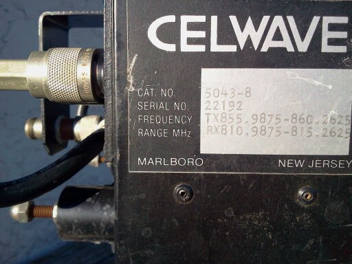 CELWAVE 800 MHZ 12 CAVITY DUPLEXER MOD.5043-8 | eBay