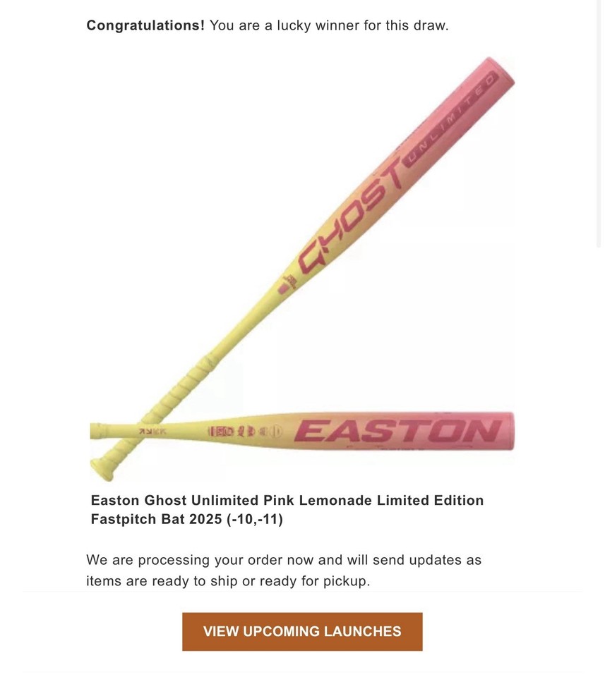 Easton Ghost Unlimited Pink Lemonade Limited Edition Fastpitch Bat 2025 ...
