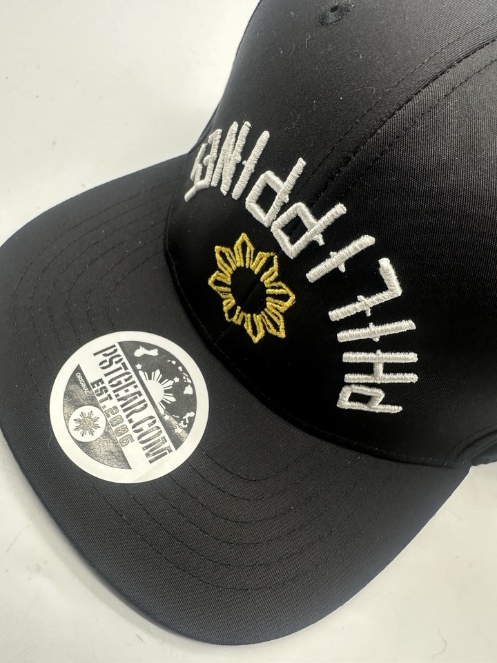 Philippines filipino Hat pinoy pinay Sun And Stars New Black SnapBack ...