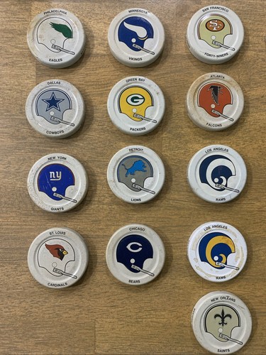 1972 Lot Of 26 Vintage Gatorade Lids NFL Team Helmets-no Redskins | eBay