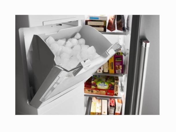 KitchenAid 36" Side-by-Side 24.8 cu. ft. Refrigerator - KRSF705HBS | eBay