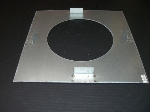 150mm (6") Insulated Flue Pipe FIRE STOP PLATE | eBay UK