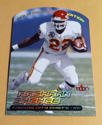 2000 Fleer Ultra Gold Medallion Rashaan Shehee #138G - Die-cut | eBay