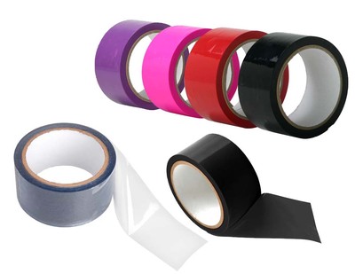Body Safe Wrap Tape 65ft Shiny PVC Non-Sticky Role-Play Rave EDM ...