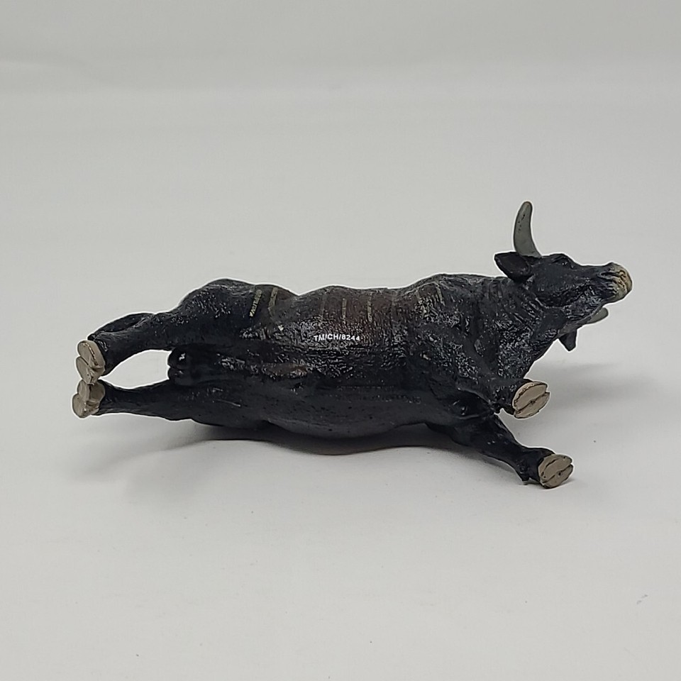 Big Country Farm Toys Bull Figure Rodeo Bull Riding Figurine Cow Cattle ...