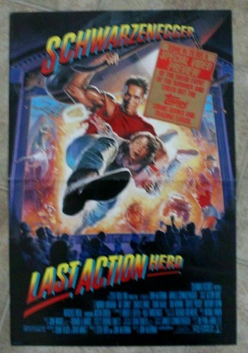 Last Action Hero 1993 Arnold Schwarzenegger Murray Abraham Art Carney ...