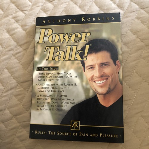 Anthony Robbins Power Talk Rules The Source Of Pain and Pleasure ...