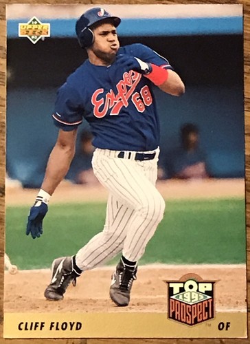 Cliff Floyd 1993 Upper Deck Rookie Card #431 Montreal Expos MLB RC Free ...