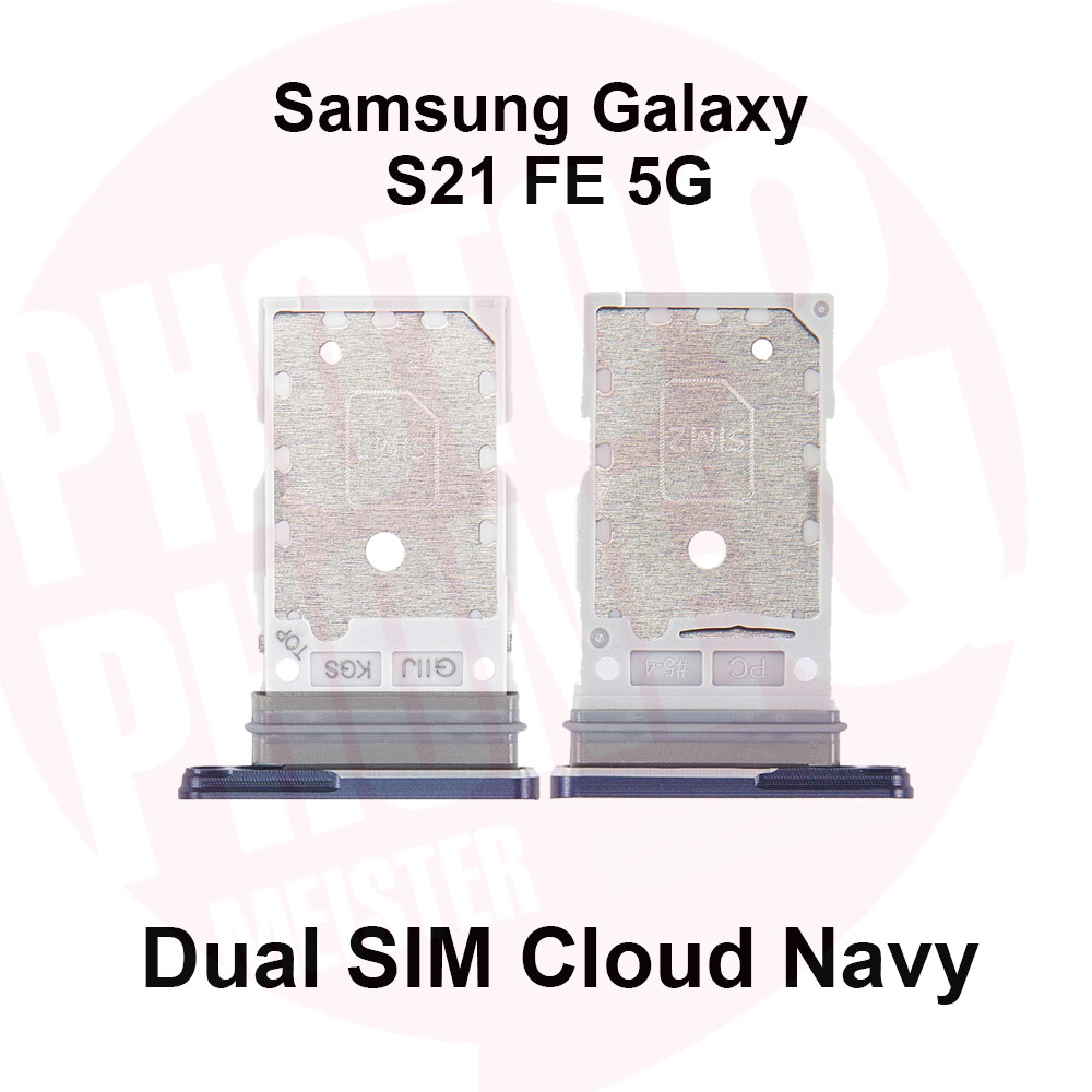 SAMSUNG GALAXY S21 FE 5G Dual SIM Karten Halter Tray Card Slot Fach ...