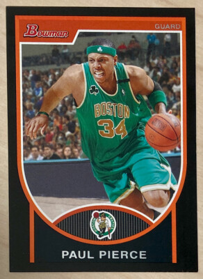 PAUL PIERCE - 2007-08 Bowman Basketball #34 - BOSTON CELTICS | eBay