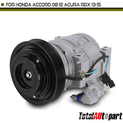 A/C AC Compressor for Honda Accord 2008-2012 Acura RDX 2013-2015 TSX ...
