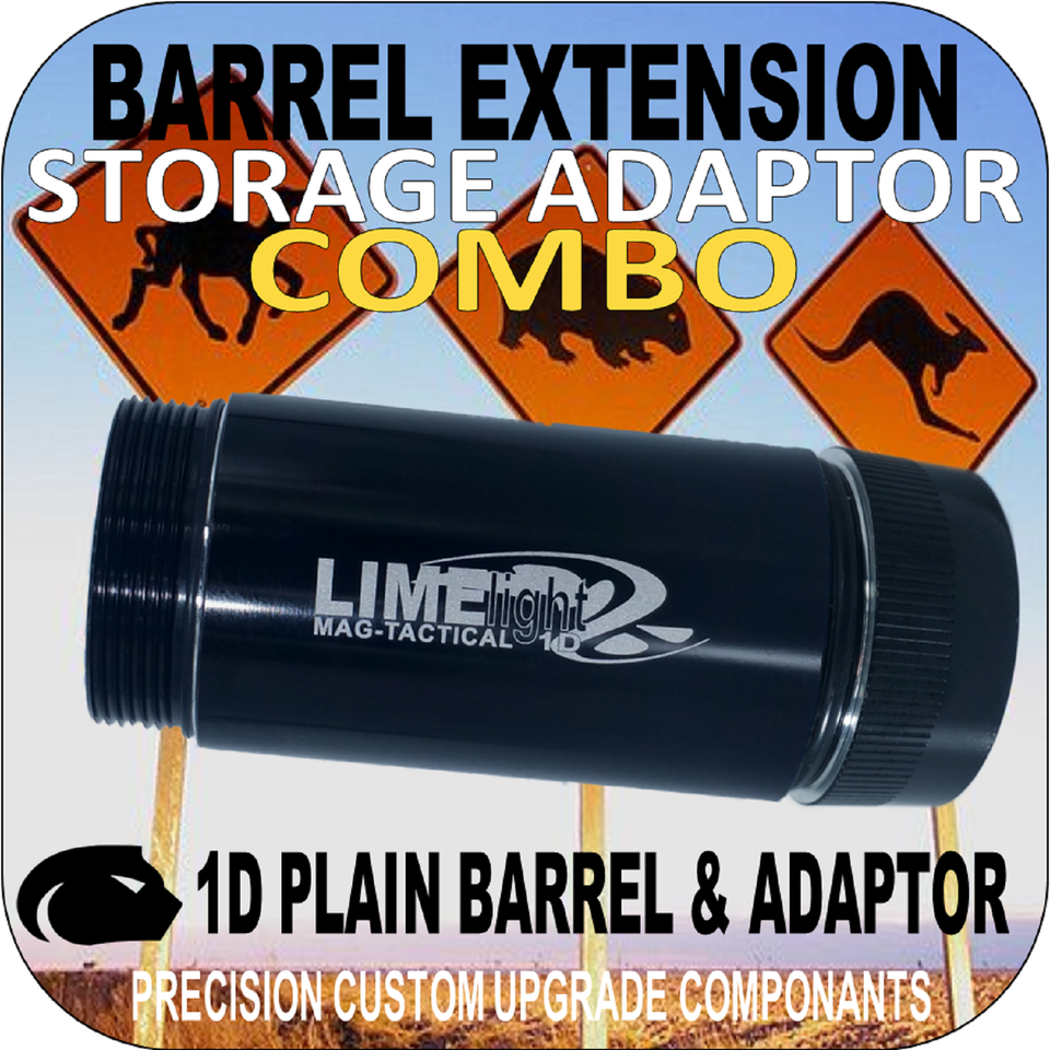 MAGLITE UPGRADE CONVERSION C/D BARREL EXTENSION BODY TUBE 2-6 CELL ...