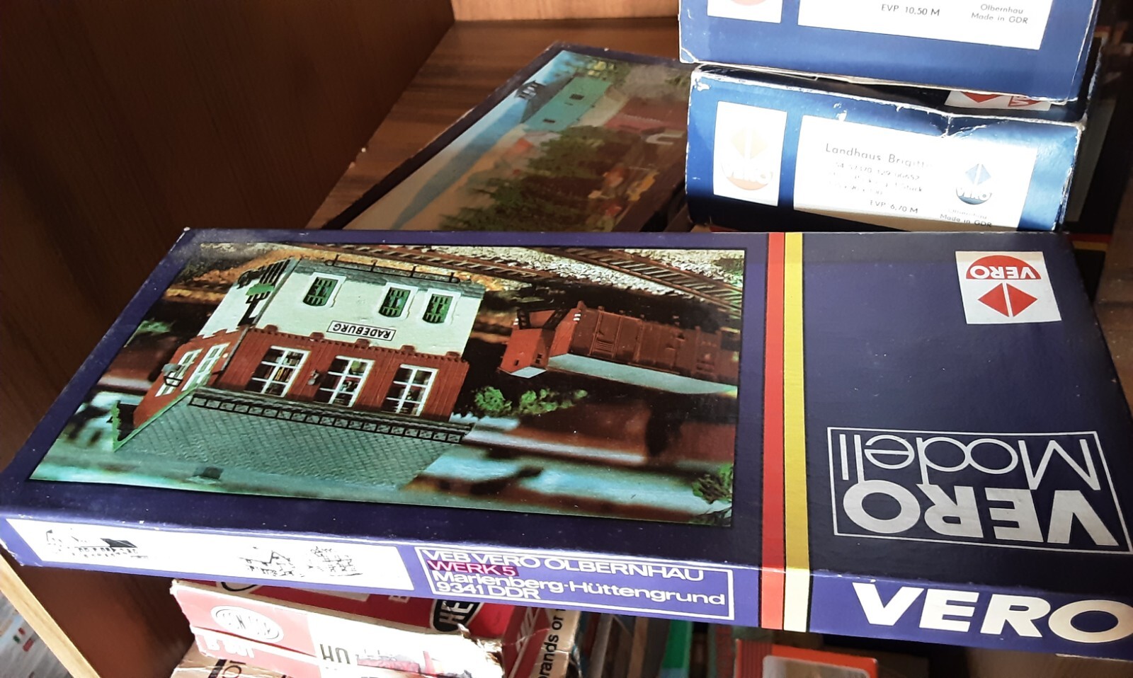 Vintage Vero Modell GDR East German Model Building Kits for HO Trains ...