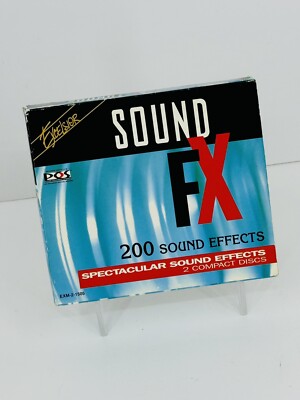 SOUND FX 200 Spectacular Sound Effects (2-CD, 1994) EXM-2-1505 | eBay