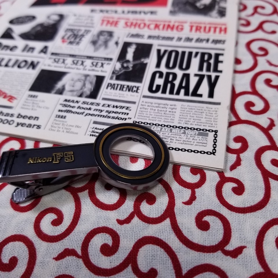 Nikon Loupe Lupe Tie Pin ( F5 Release Anniversary Model ) EXC+++ RARE ...