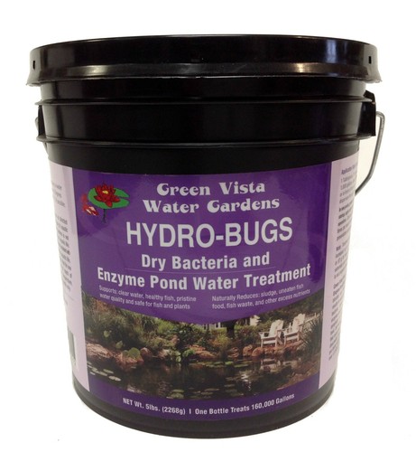 Hydro-Bugs Bacteria & Enzymes 5 lb Dry-pond water treatment-algae ...