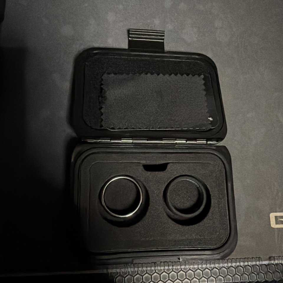 Ridge 6mm Rounded Ring Set - Platinum - 9.5 | eBay