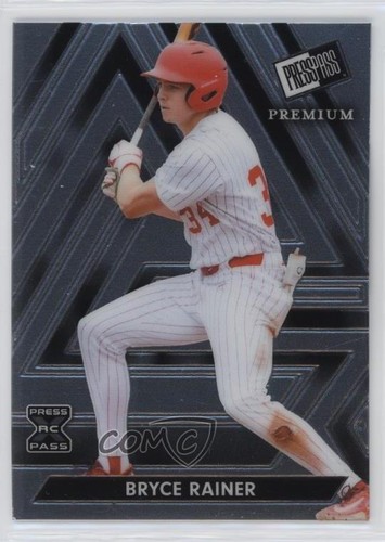 2024 Leaf Press Pass Premium 101/285 Bryce Rainer #65 9v7 | eBay