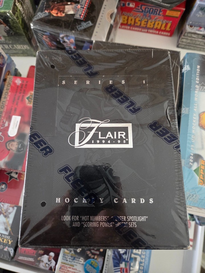 1994-95 Fleer Flair Hockey Factory Sealed Hobby Box | eBay