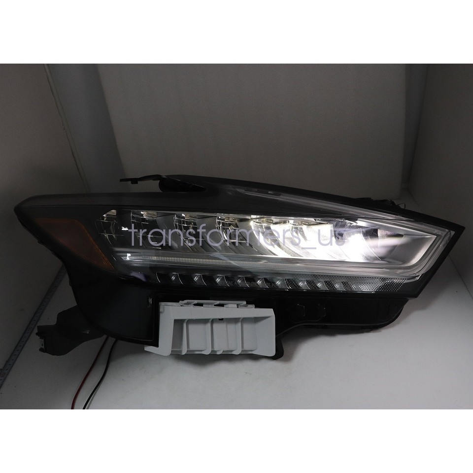 For Nissan Maxima 2019 2020 2021 Headlight LED Housing Chrome Passenger ...