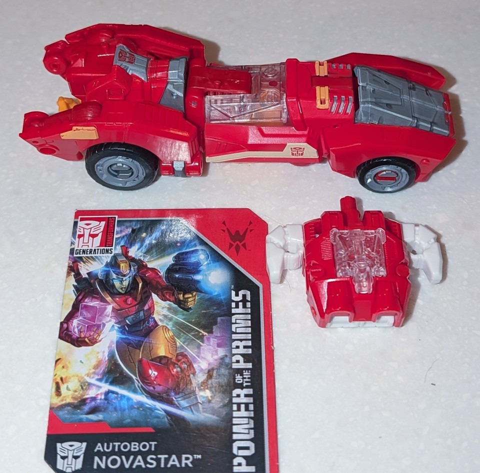 Transformers Power Of The Primes Novastorm deluxe generations Potp (No ...