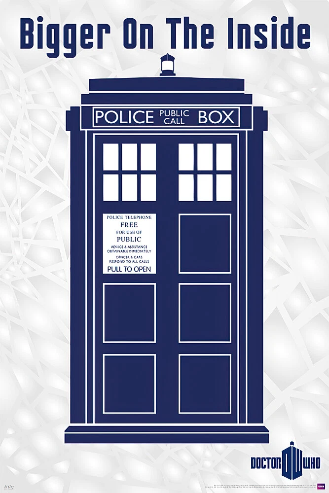 Tardis Printable Sign Birthday