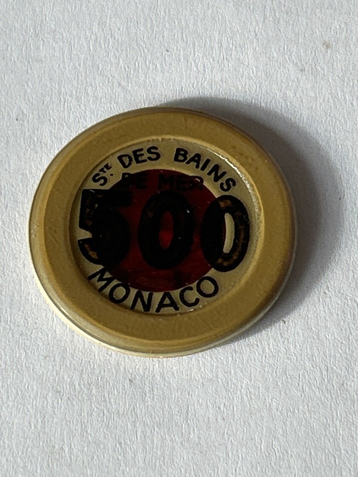 SBM - Jeton 500 Casino MONACO (réf J217) | eBay UK