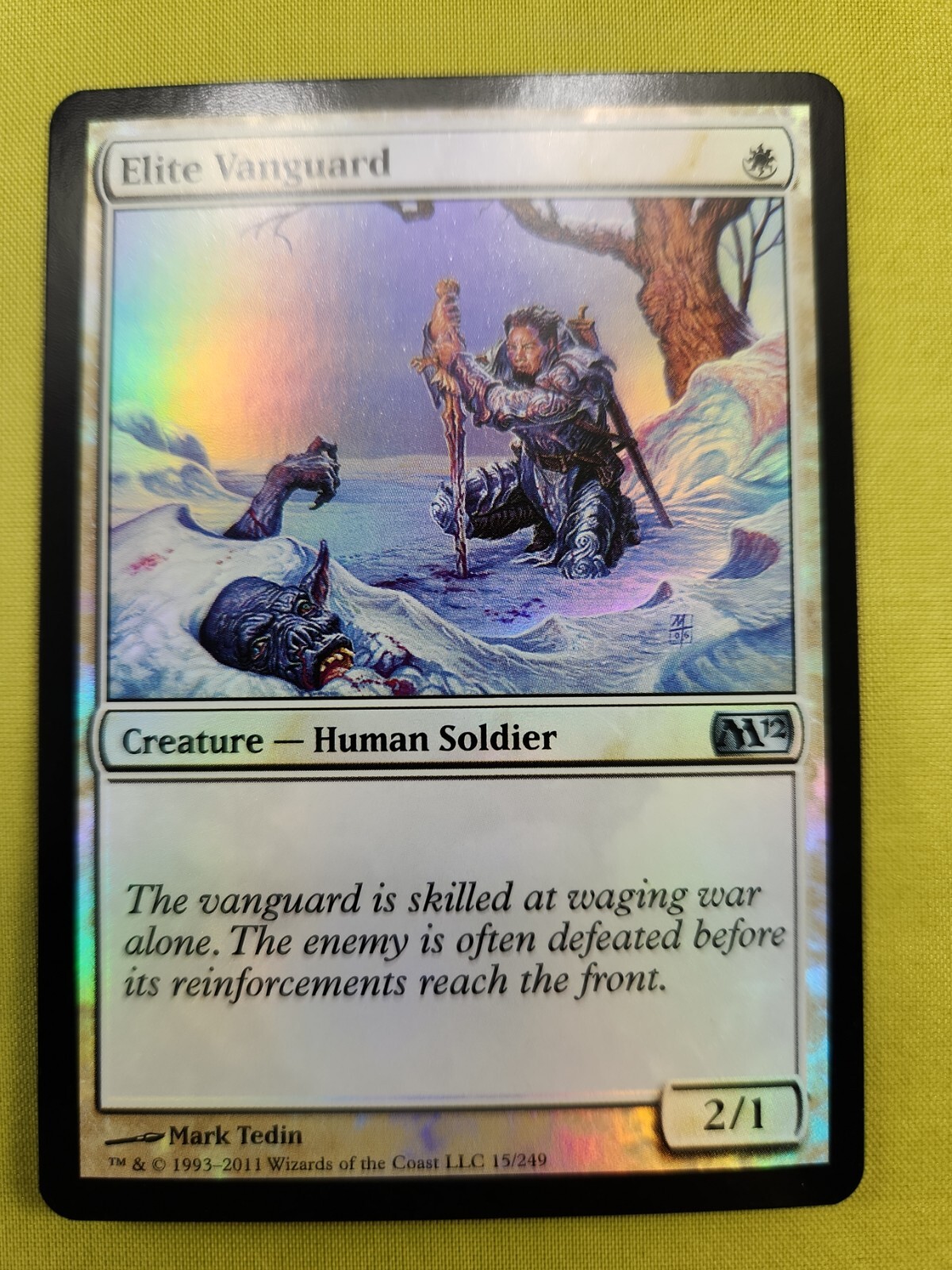 Magic The Gathering MTG Card Elite Vanguard Foil Magic 2012 FREE ...